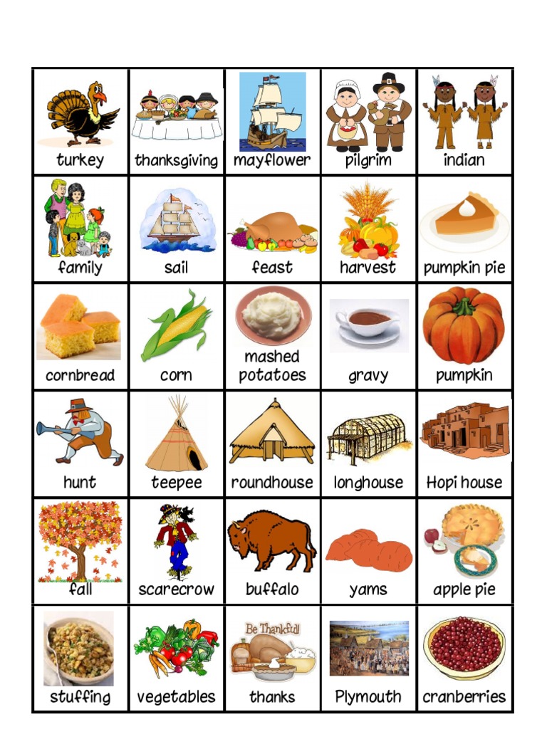 Turkey Mayflower Pilgrim Indian: Thanksgiving | PDF