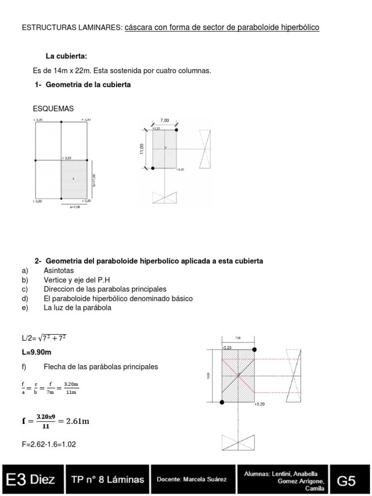Estructuras Laminares G5 | PDF | Construyendo tecnología | Física ...