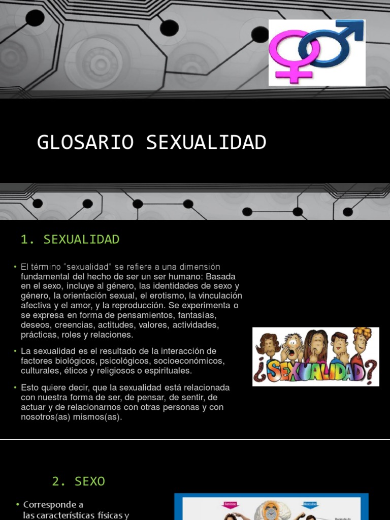 Glosario Psicologia de La Sexualidad | PDF | Transgénero | Estudios LGBTQIA+