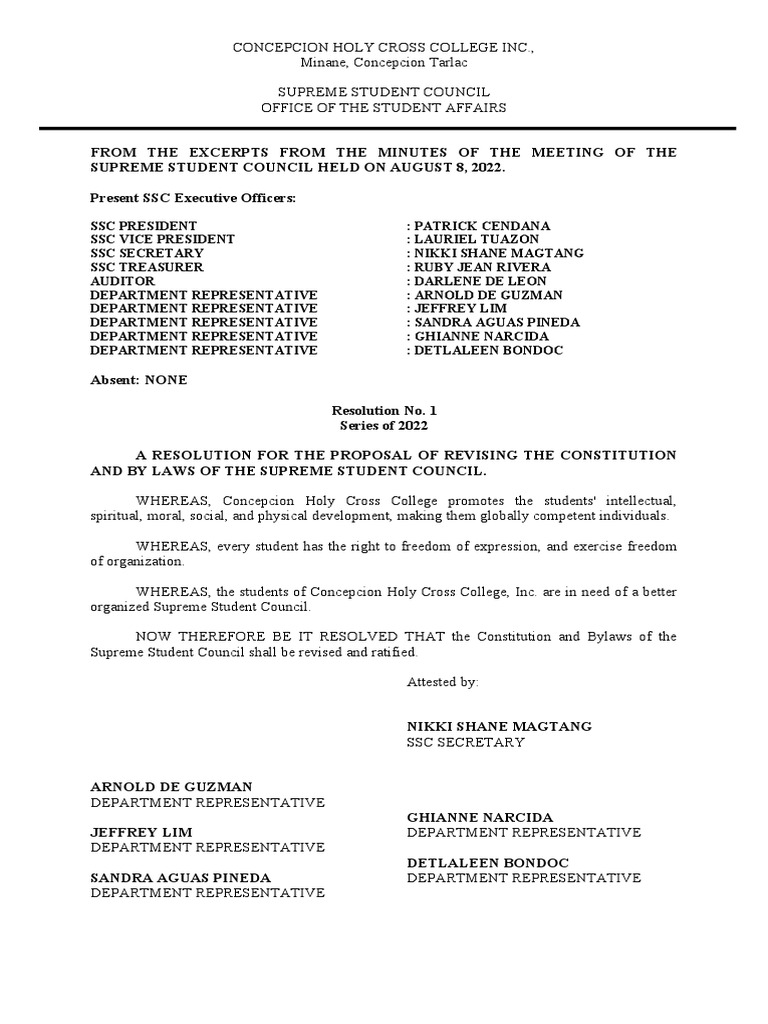 Amendment Resolution | PDF | Constitutional Law | Government