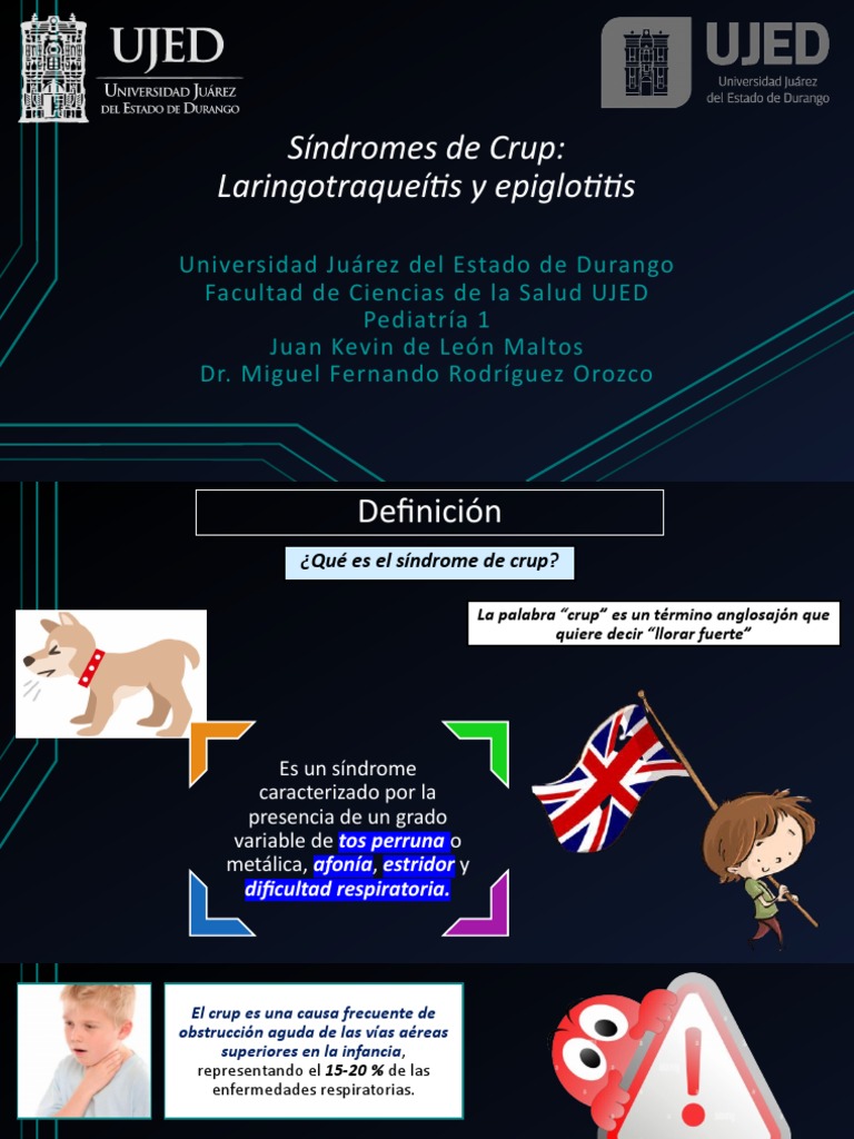 Síndromes de Crup: Laringotraqueítis y Epiglotitis | PDF | Inmunología ...
