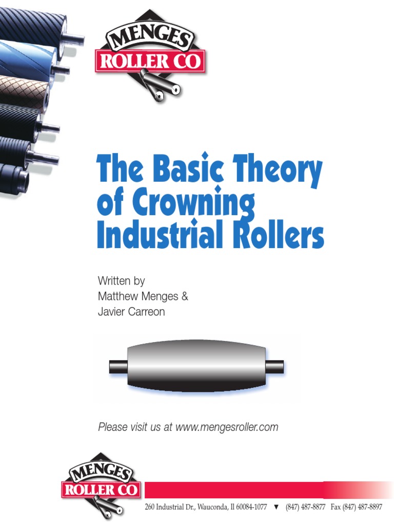 The Basic of Crowning Industrial Rollers | Download Free PDF | Beam ...
