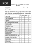 ESCALA CONNERS VERSÃO Completa Pais | PDF