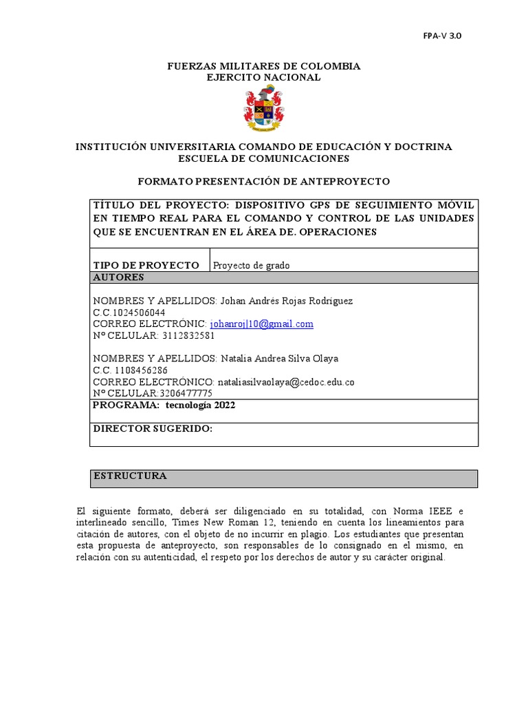 PDT - Dispositivo Gps de Seguimiento Móvil en Tiempo Real para El Comando y Control de Las ...