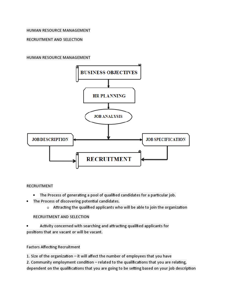 Chapter 3. Recruitment and Selection | PDF | Recruitment | Employment