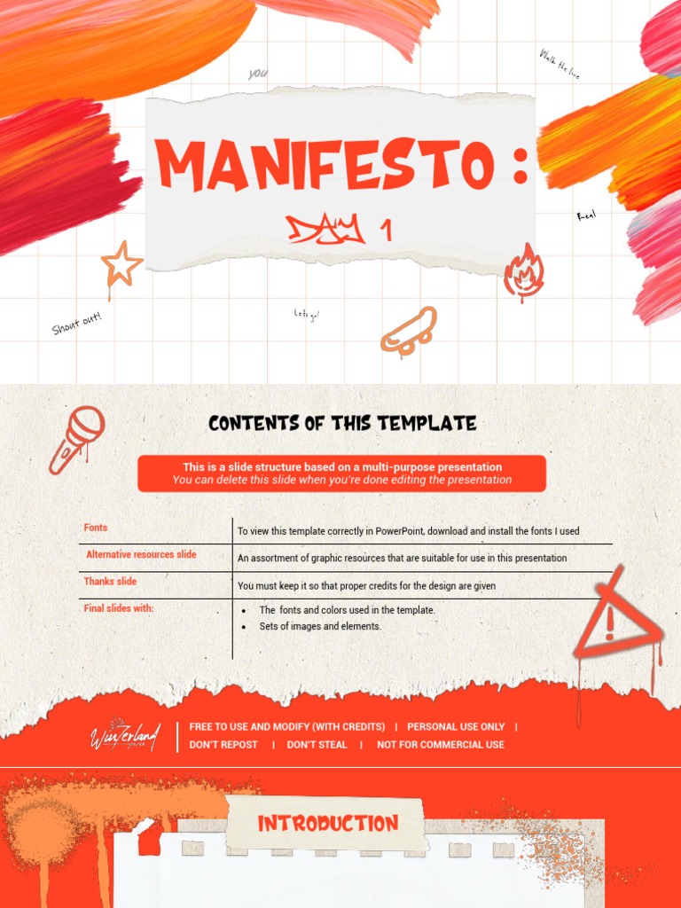 (PREVIEW) PPT TEMPLATE - ENHYPEN MANIFESTO DAY 1 by @winterlandprnce ...