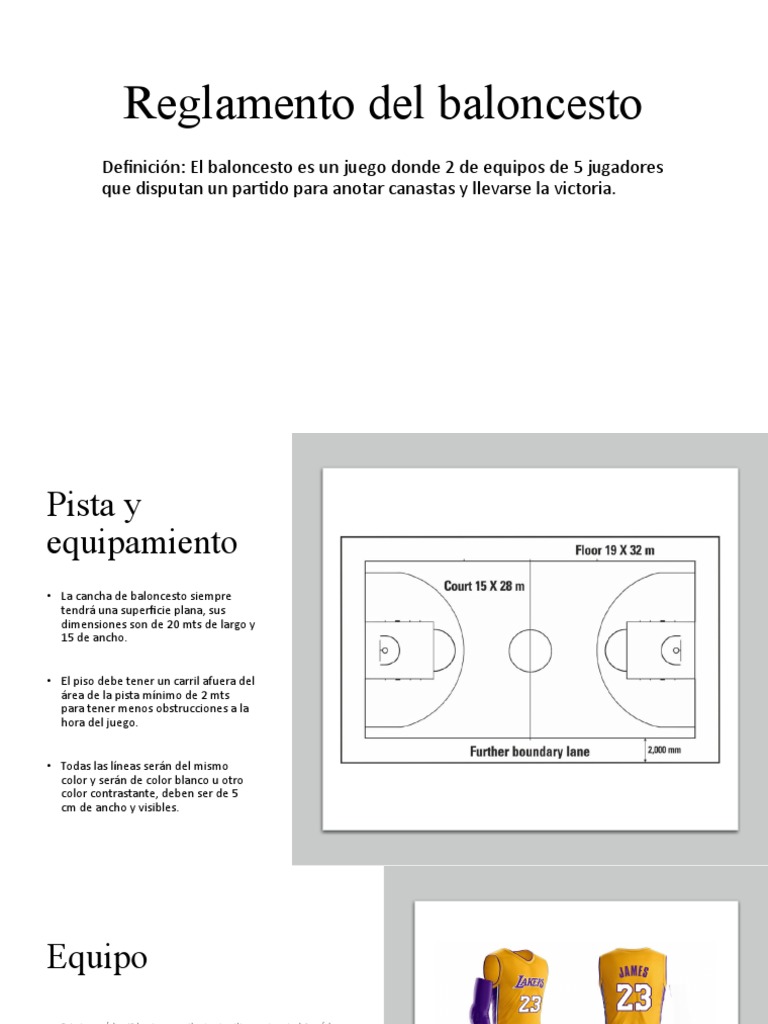 Reglamento del Baloncesto Actualizado | PDF | Deportes | Deportes de equipo