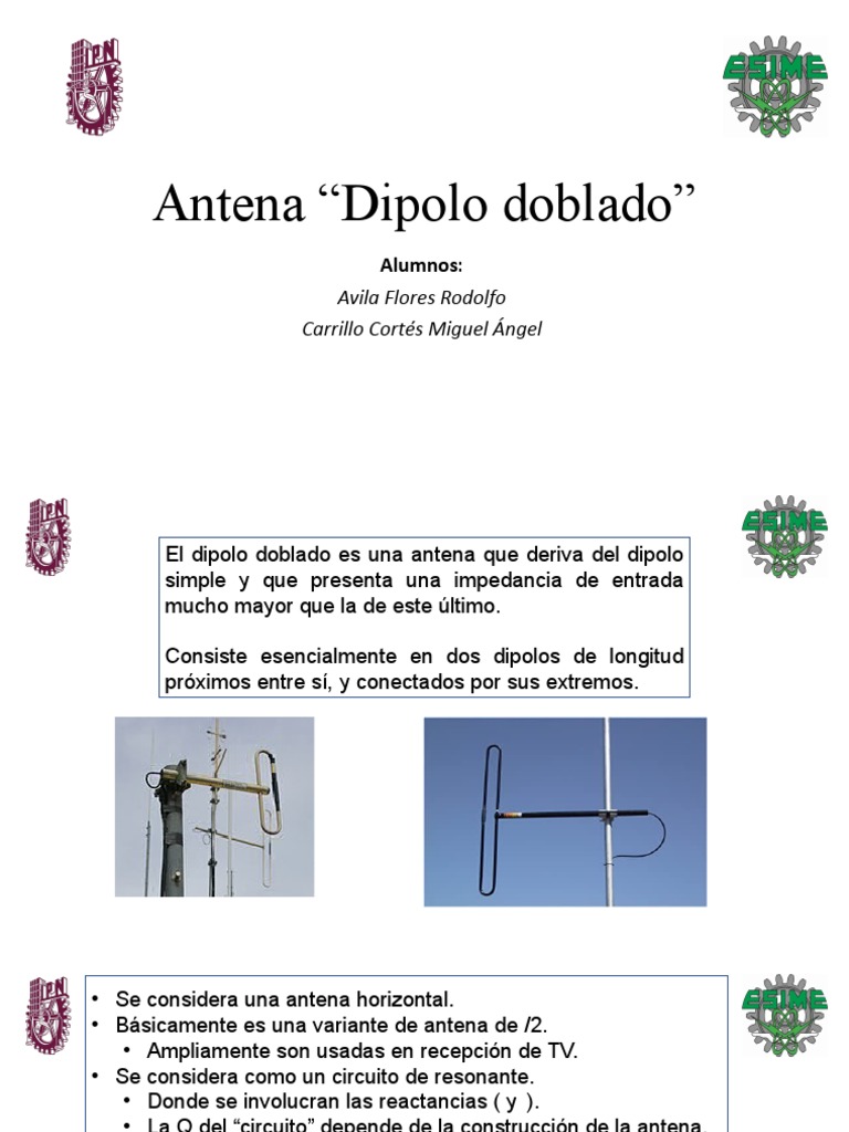 Antena "Dipolo Doblado" | PDF