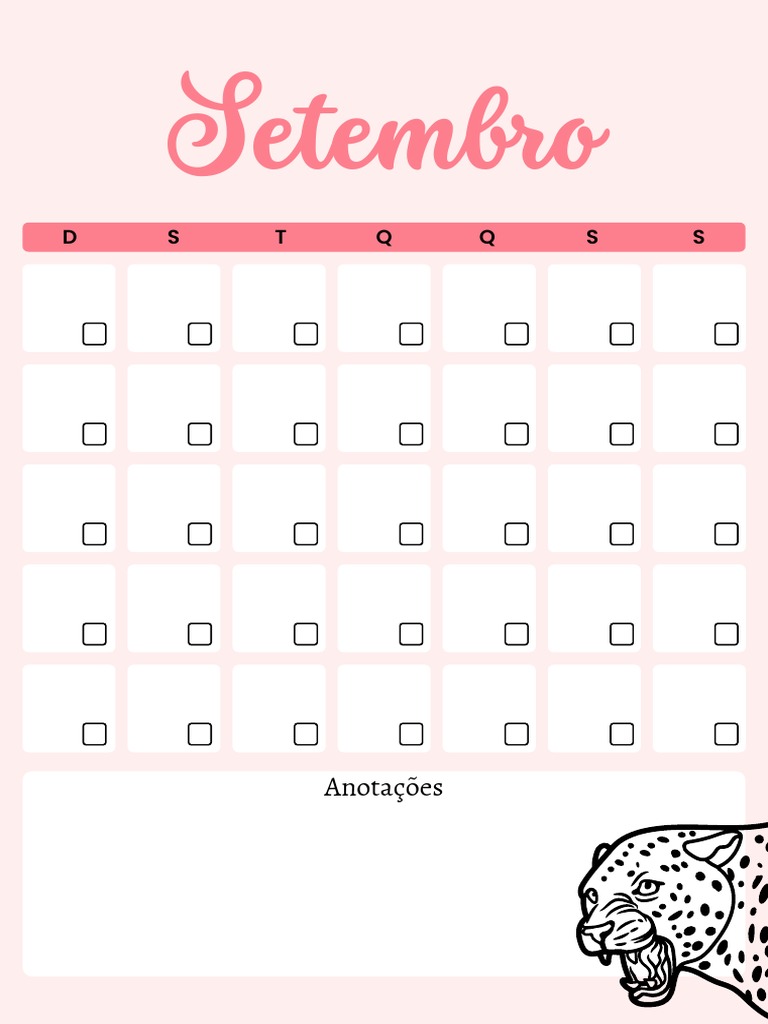 Planner - Setembro | PDF