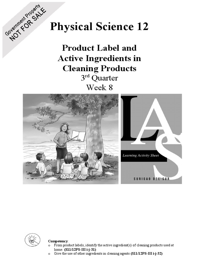 LAS Physical-Science Week-8 | PDF | Ethanol | Ph