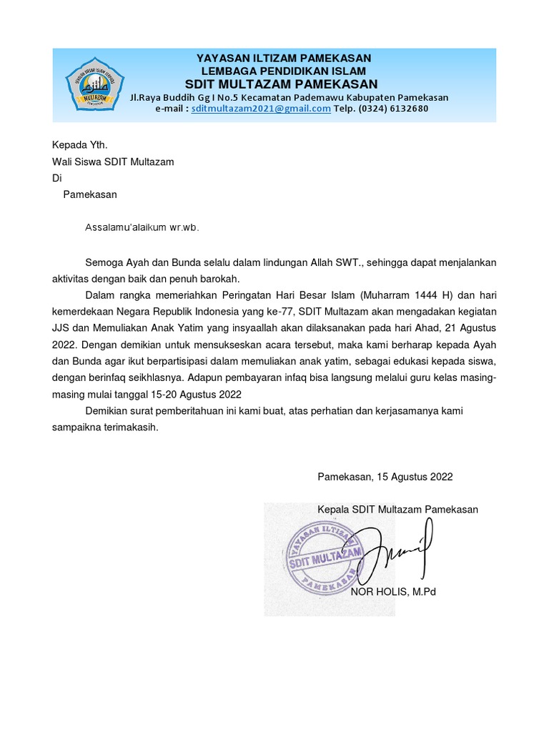 Invitation to Donate for Orphan Care Event | PDF