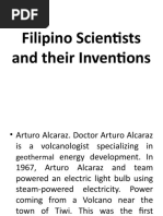 20 Filipino Scientist and Their Contributions | PDF | Science & Mathematics