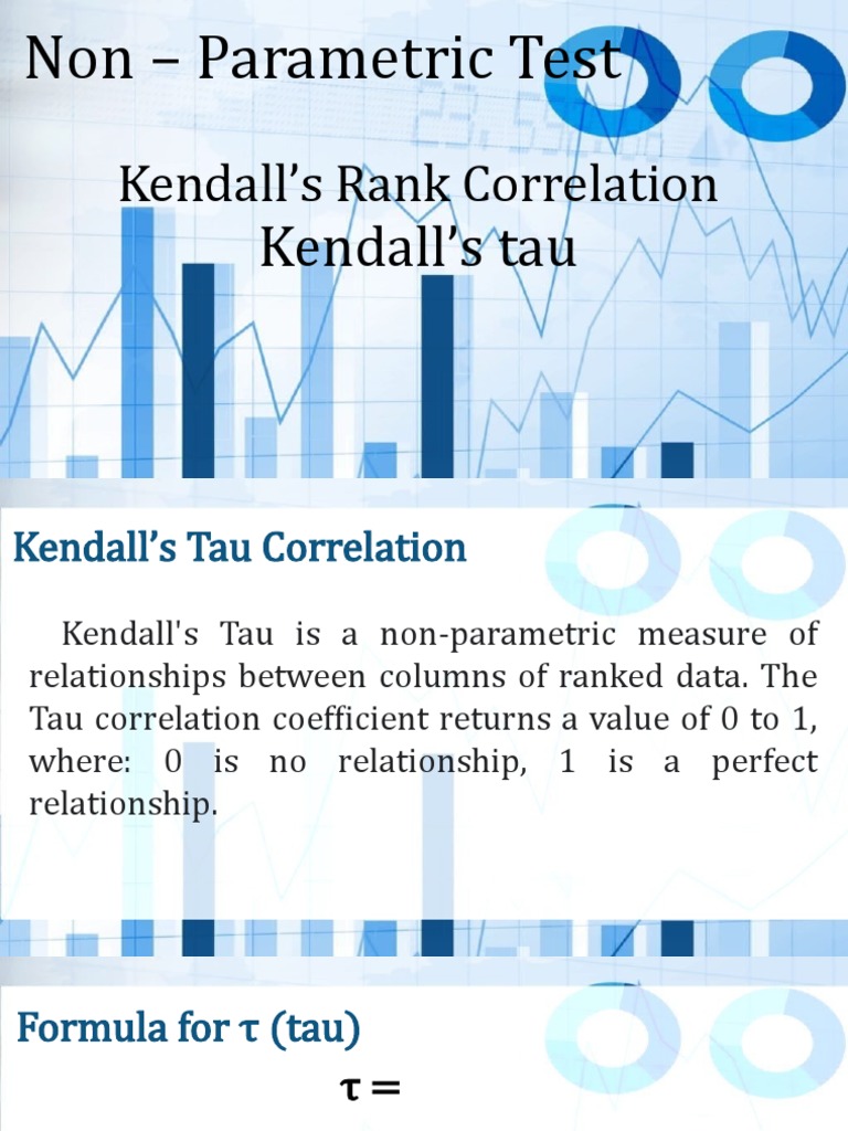 Module 5 Kendall's Tau | PDF | Scientific Method | Statistical ...