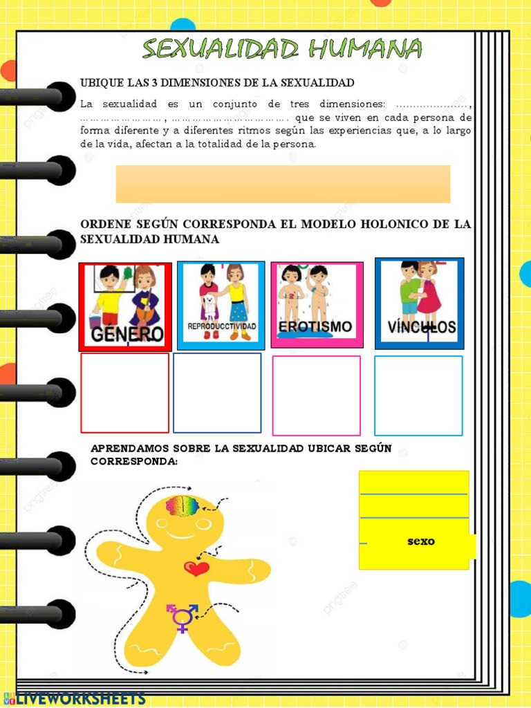 Ficha de Sexualidad Humana | PDF