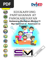 Epp 5 - Q2 - W6 Mga Kagamitan at Kasangkapan Na Dapat Ihanda Sa Pag ...