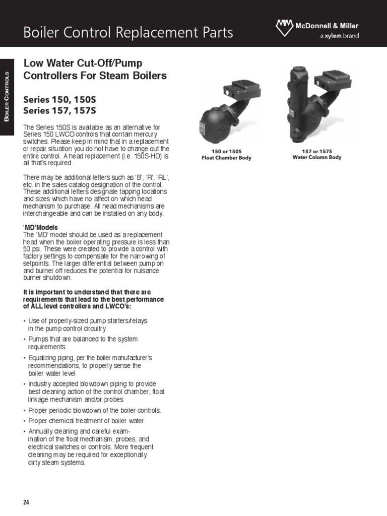 150s and 157s Replacement Parts - 3 | PDF | Boiler | Pump