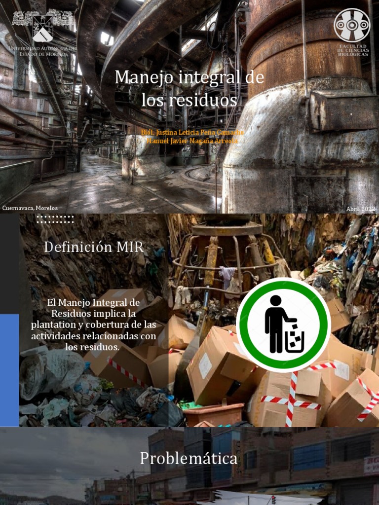 Manejo Integral de Los Residuos | PDF | Residuos | Gestión de residuos