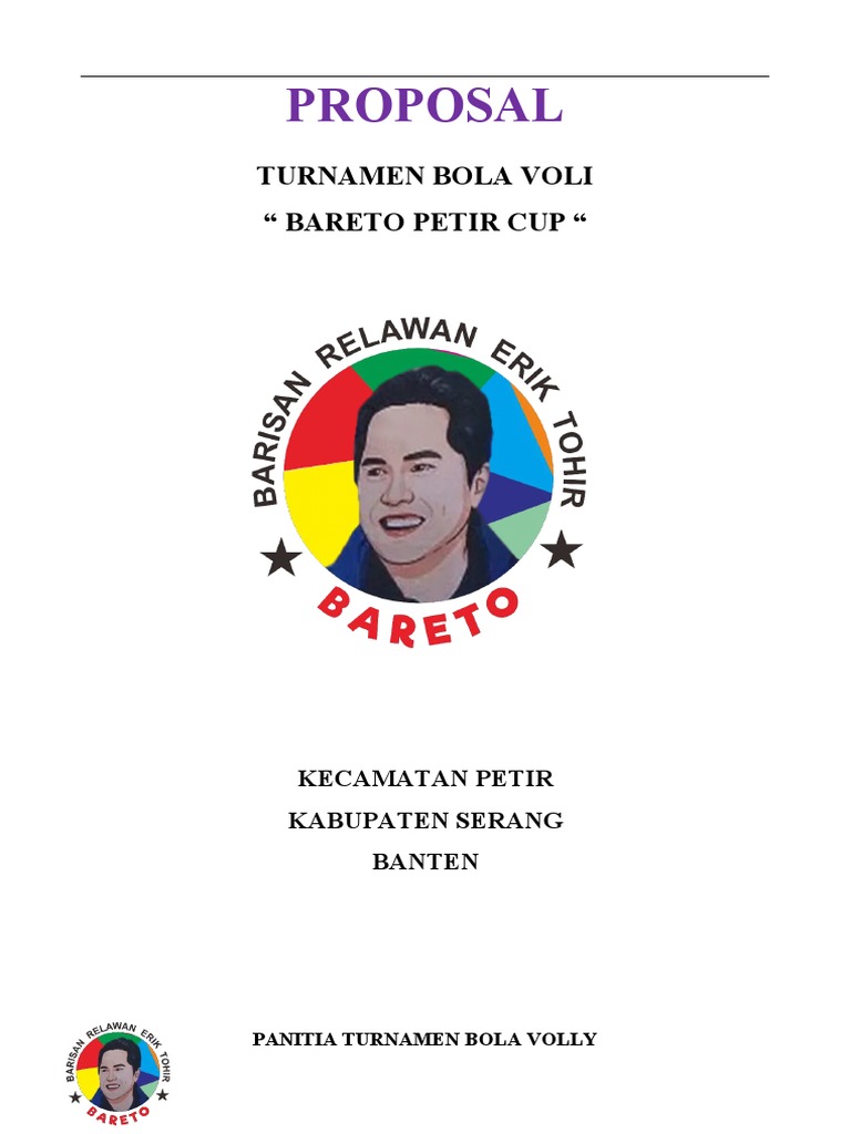 PROPOSAL BOLA VOLLY Docx | PDF