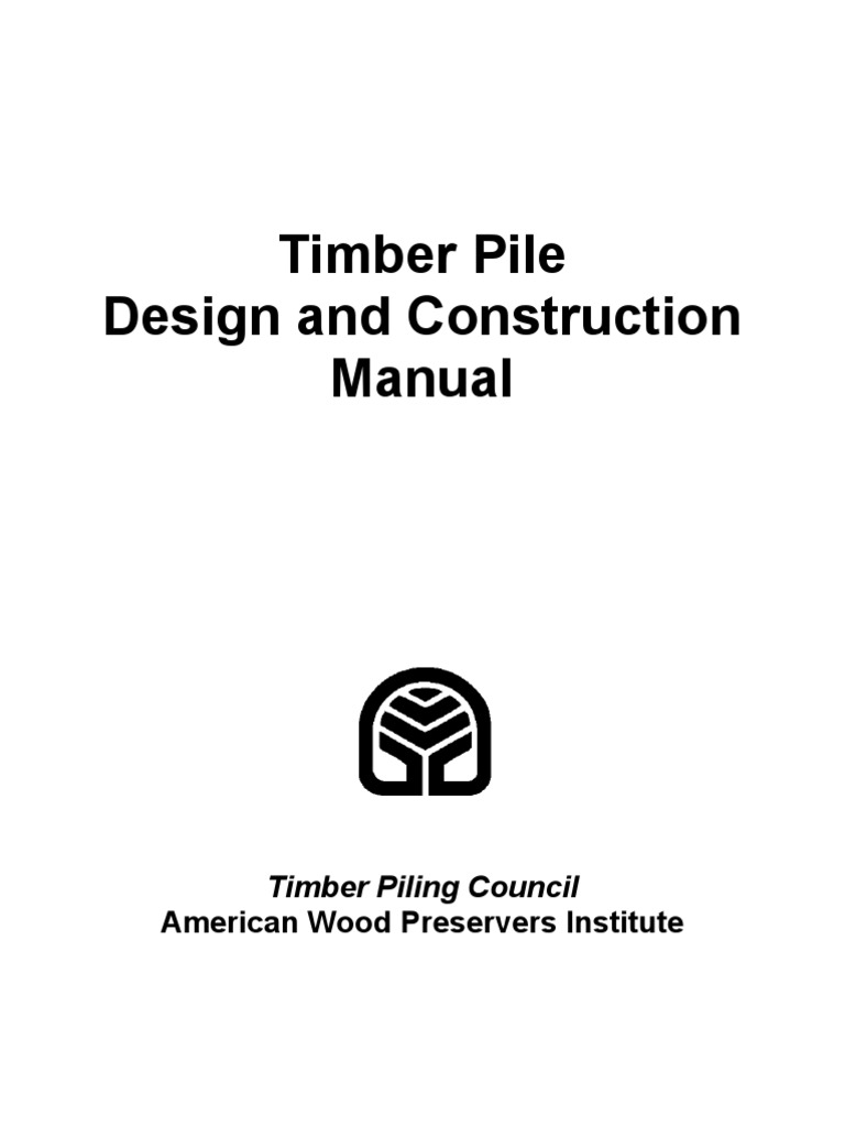Timber Manual | Download Free PDF | Deep Foundation | Geotechnical ...