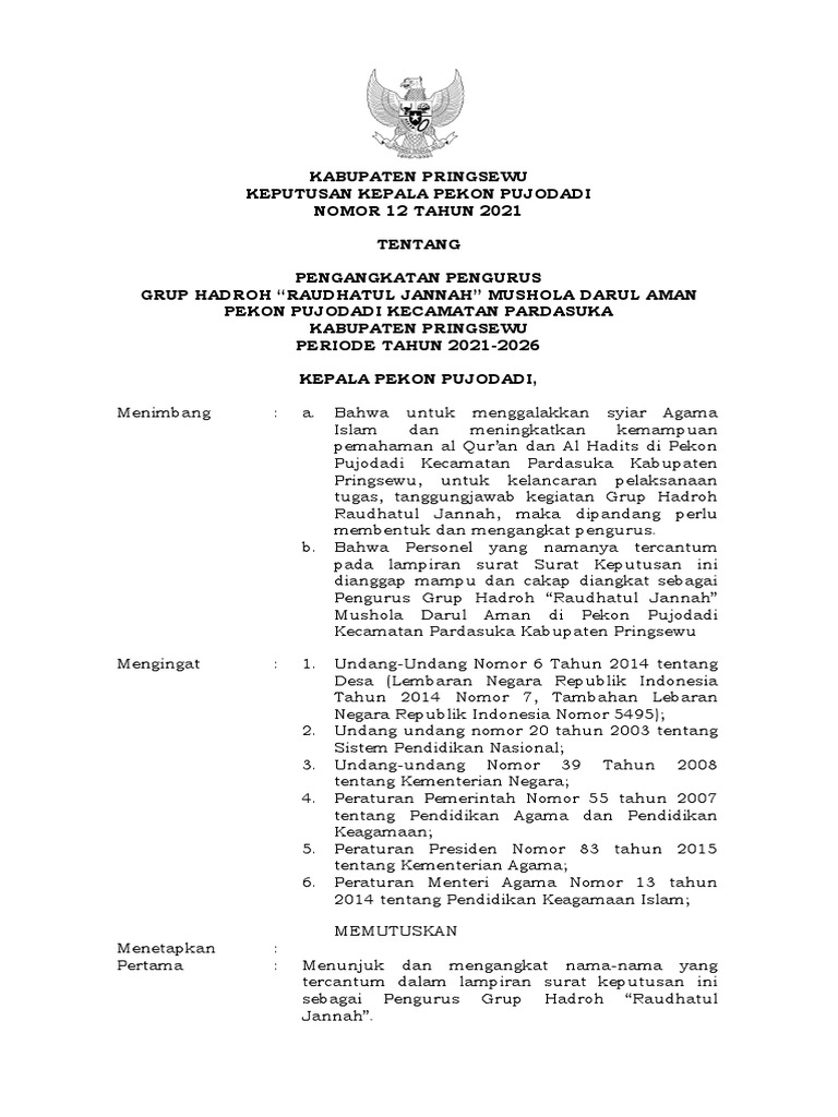 SK HADROH | PDF