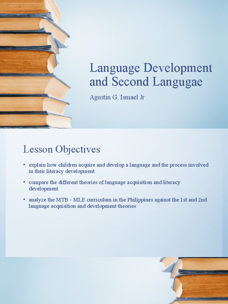 Language Development and Second Langugae | PDF | Second Language Acquisition | Second Language