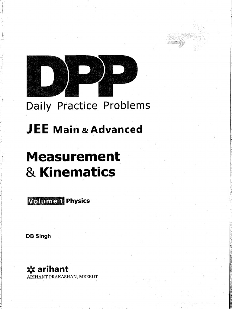 Jee Adv DPP | PDF