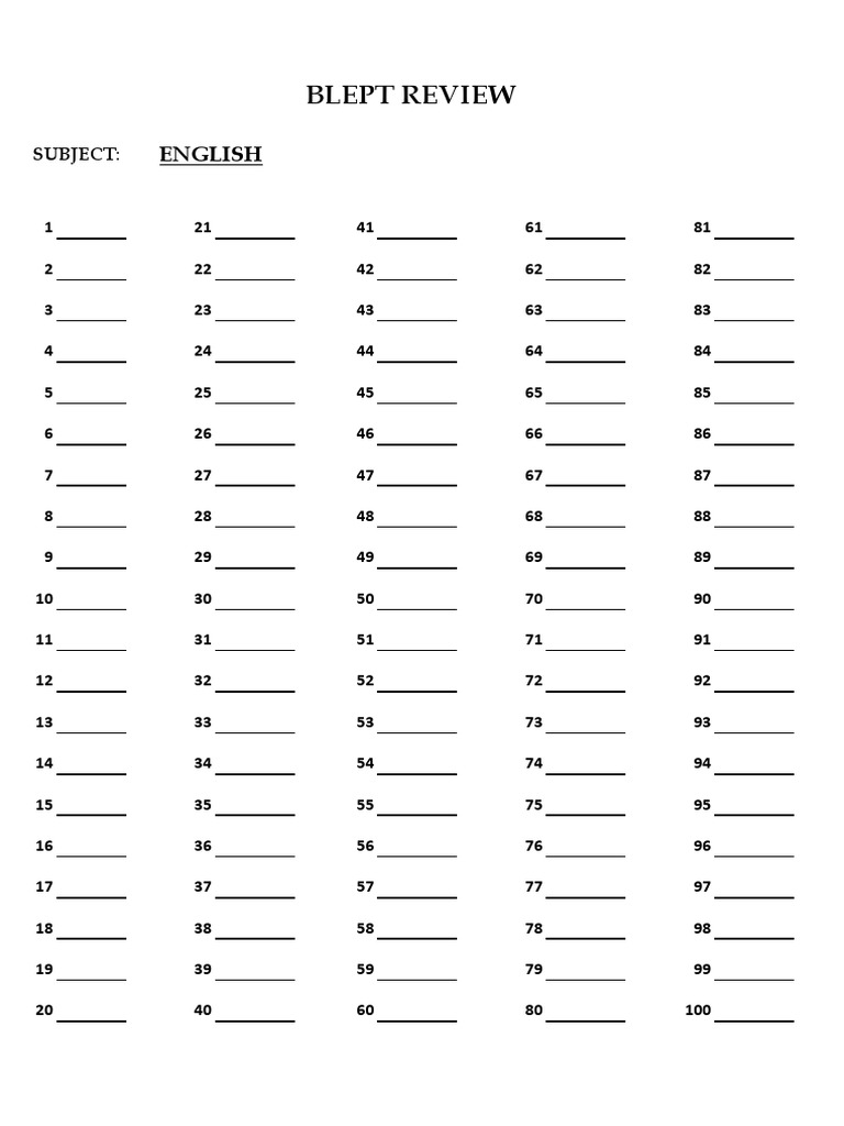 Blept Review | PDF | Science