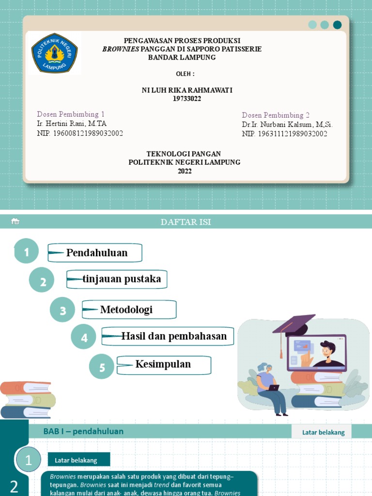 Power Point Tugas Akhir Bahasa Inggris | PDF