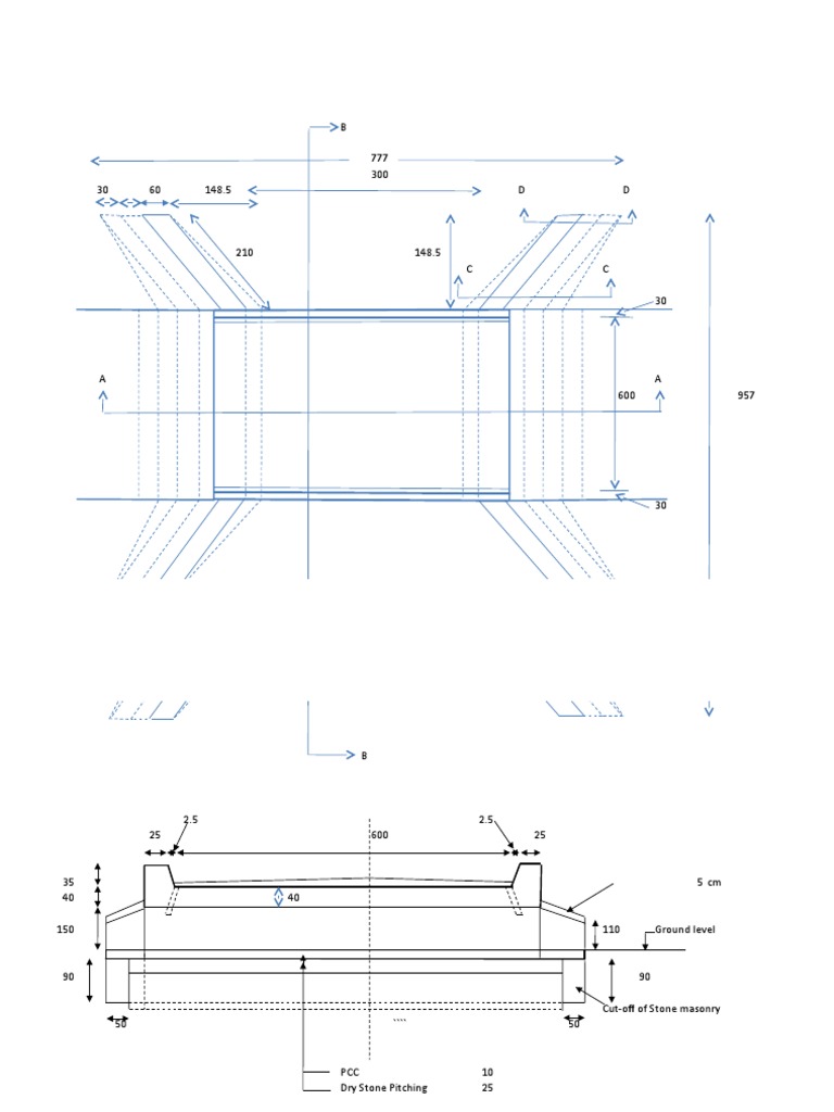 Slab Culvert - Final | PDF | Concrete | Foundation (Engineering)