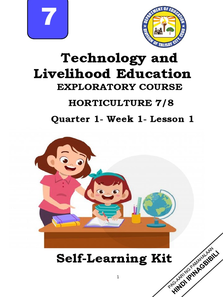 Horticulture 7 8 Quarter1 Week 1 Lesson1 1 | PDF | Plough ...