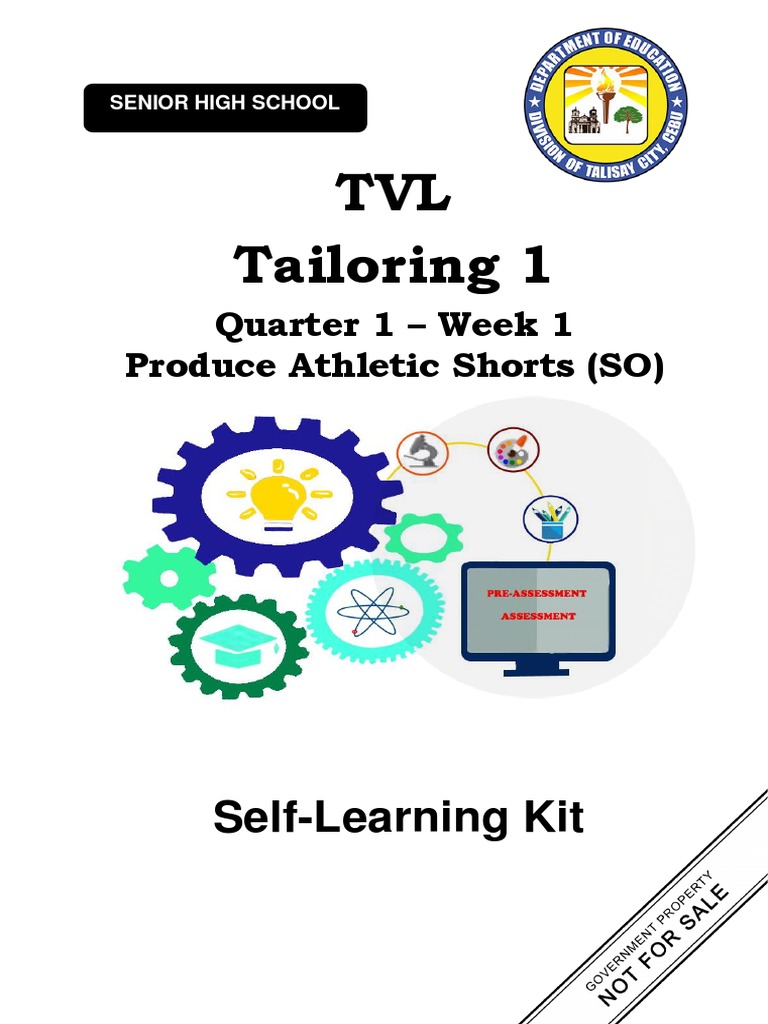 TAILORING 1 - 11 Q1-WEEK I - Lynie Dañoso Edited | PDF | Textiles ...