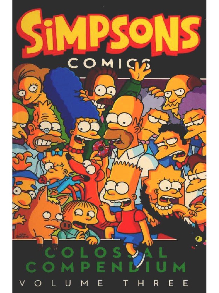 Simpsons Colossal Compendium Three | PDF
