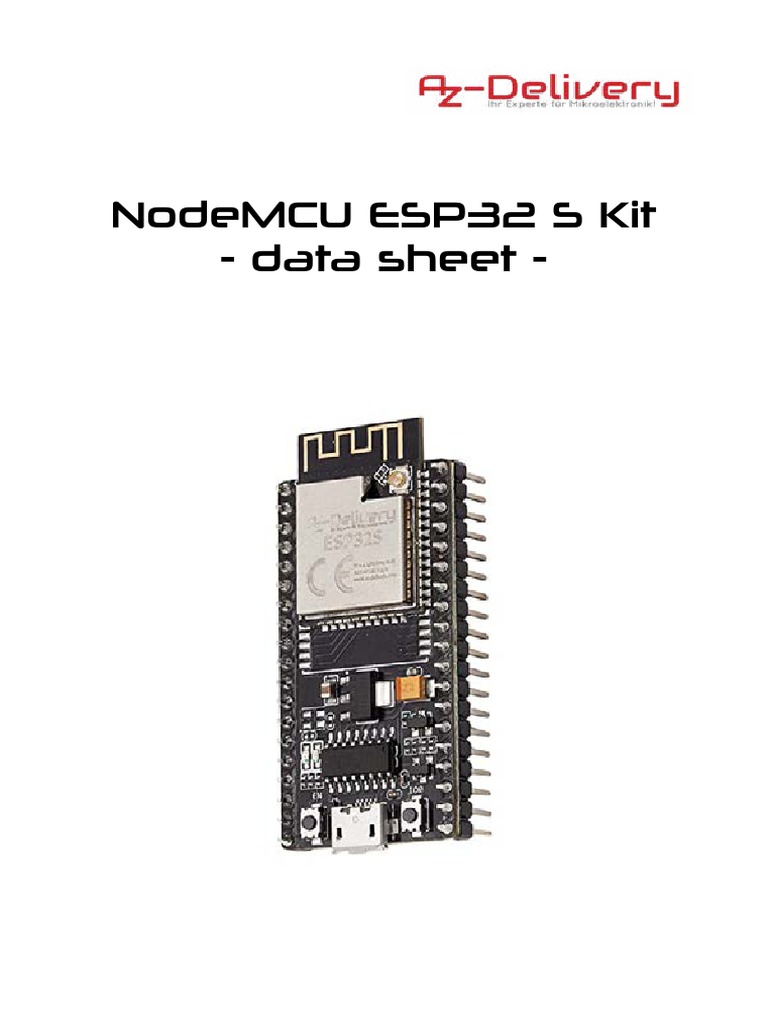 ESP32 S Kit Data Sheet Overview | PDF