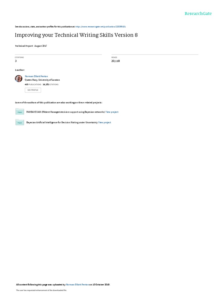 Technical Writing | PDF | Paragraph | Ambiguity