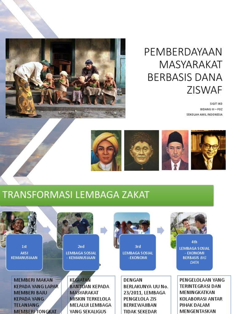 Pemberdayaan Masyarakat Berbasis Dana Ziswaf | PDF