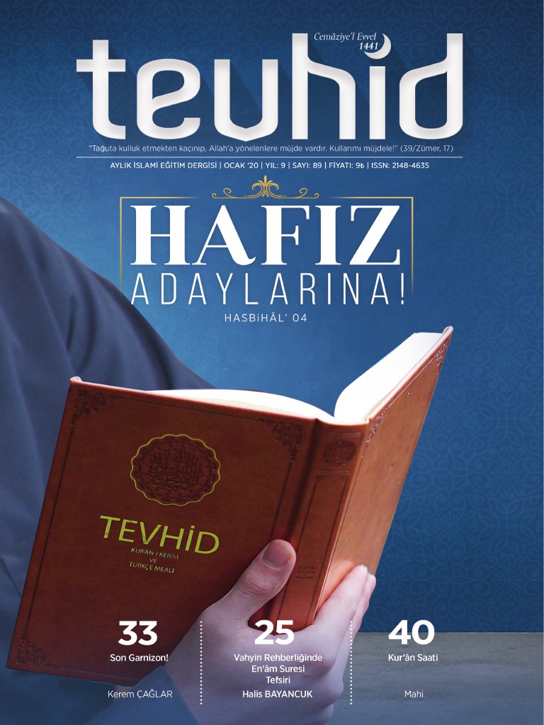 Tevhid Dergisi, Sayı 89 | PDF