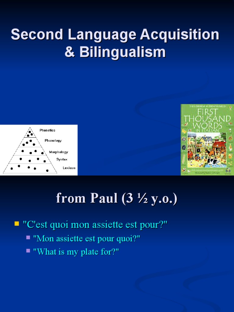 Understanding Second Language Acquisition | PDF | Second Language ...