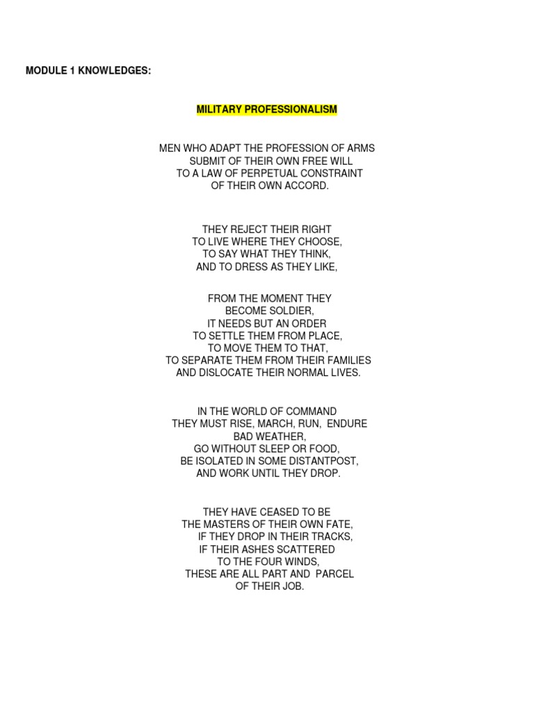 Military Professionalism in ROTC Training | PDF | Gun Barrel | Trigger ...