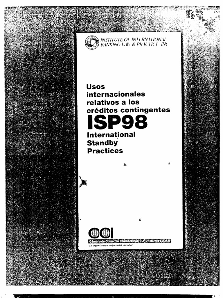 Usos Internacionales ISP98 | PDF