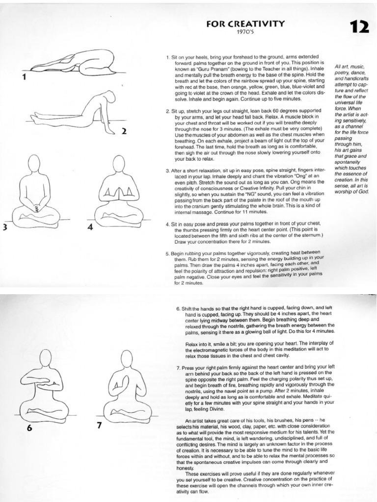 Kriya For Creativity | PDF