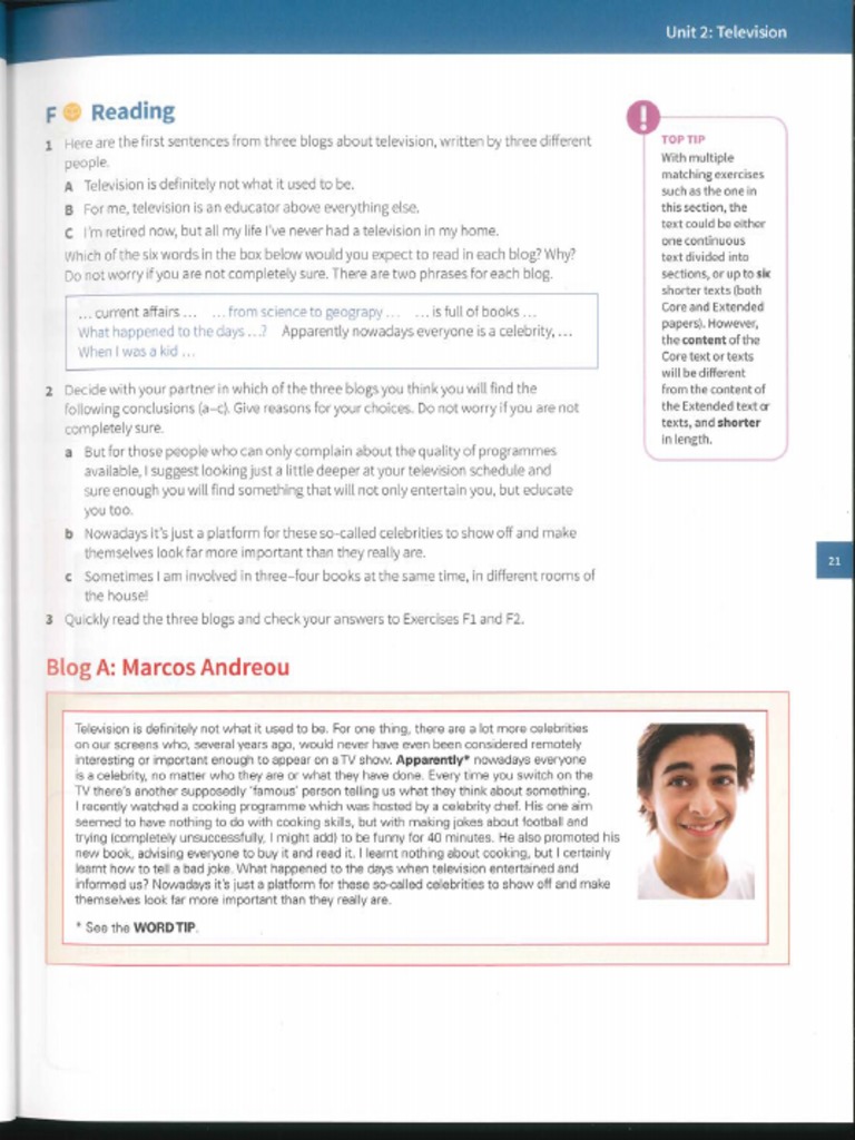 Multiple Matching - EXERCISE4 - and - EXAM - FOCUS | PDF