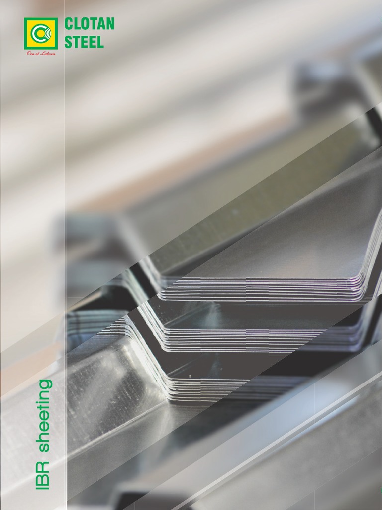 Clotan Steel IBR Brochure Digital | PDF | Roof | Galvanization