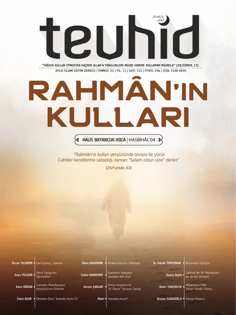 Tevhid Dergisi, Sayı 115 | PDF