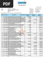 SBI Bank Statement Sample | PDF | Debits And Credits | Service Industries