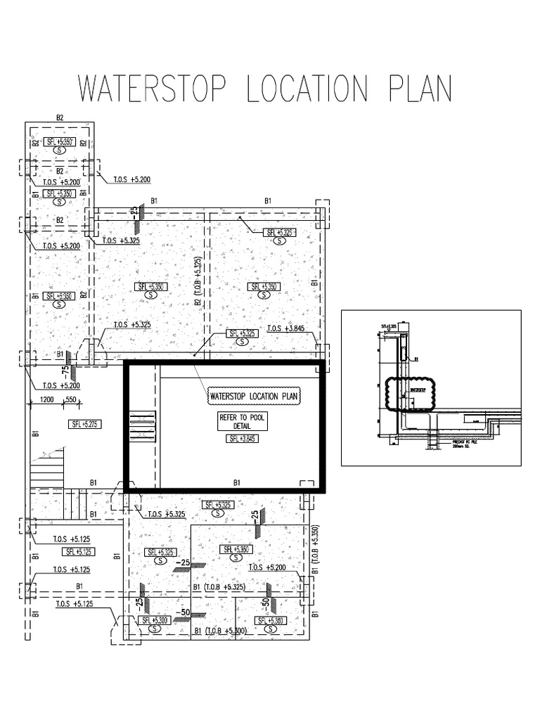 Mapping Waterstop Location | PDF