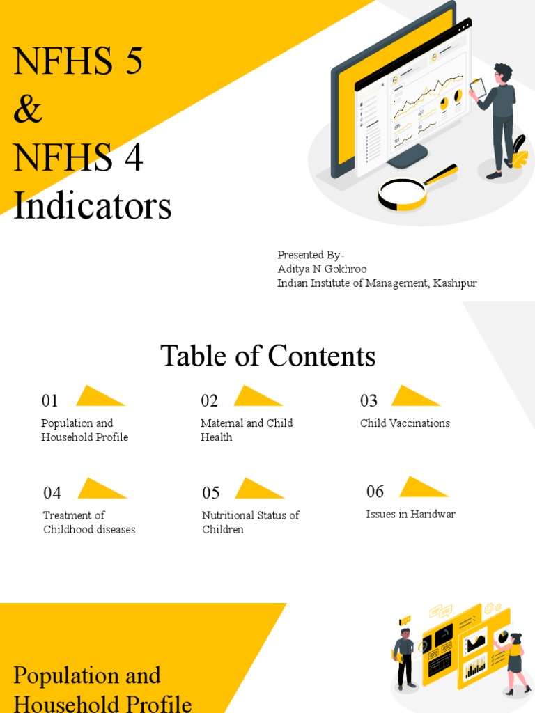 NFHS 5 & NFHS 4 Indicators | PDF | Malnutrition | Health Care