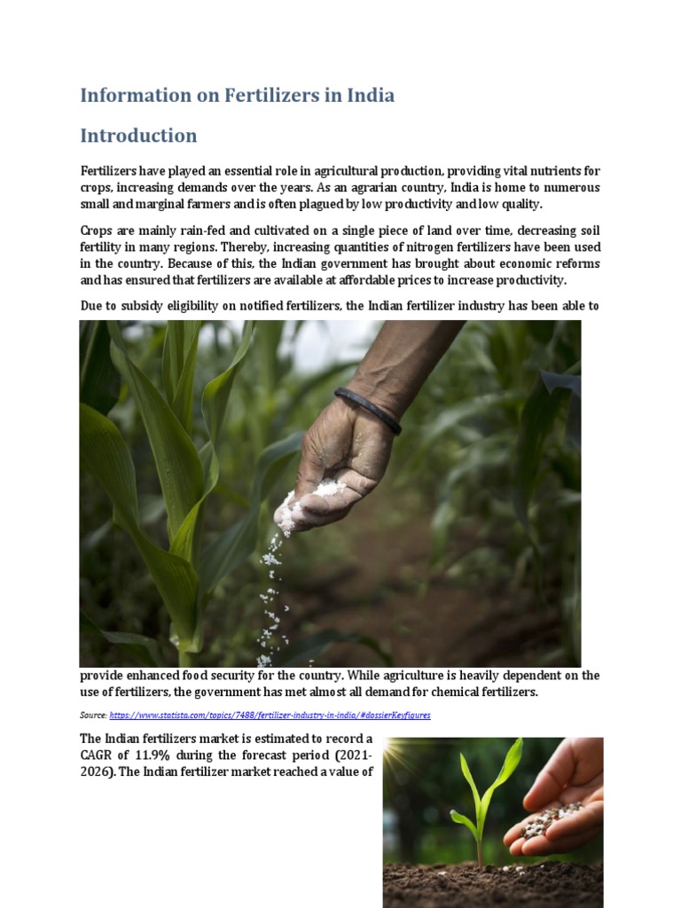 Fertilizer India | PDF | Fertilizer | Liquefied Natural Gas