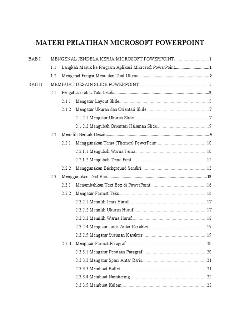 Panduan Lengkap Microsoft PowerPoint | PDF