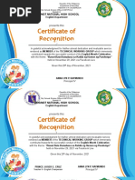 Template Certificate of Participation Lac | PDF