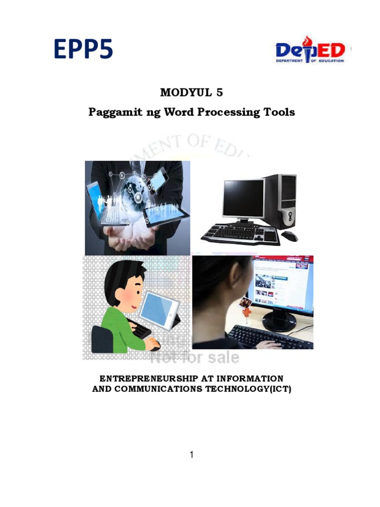 EPP5 ICT Module5 | PDF